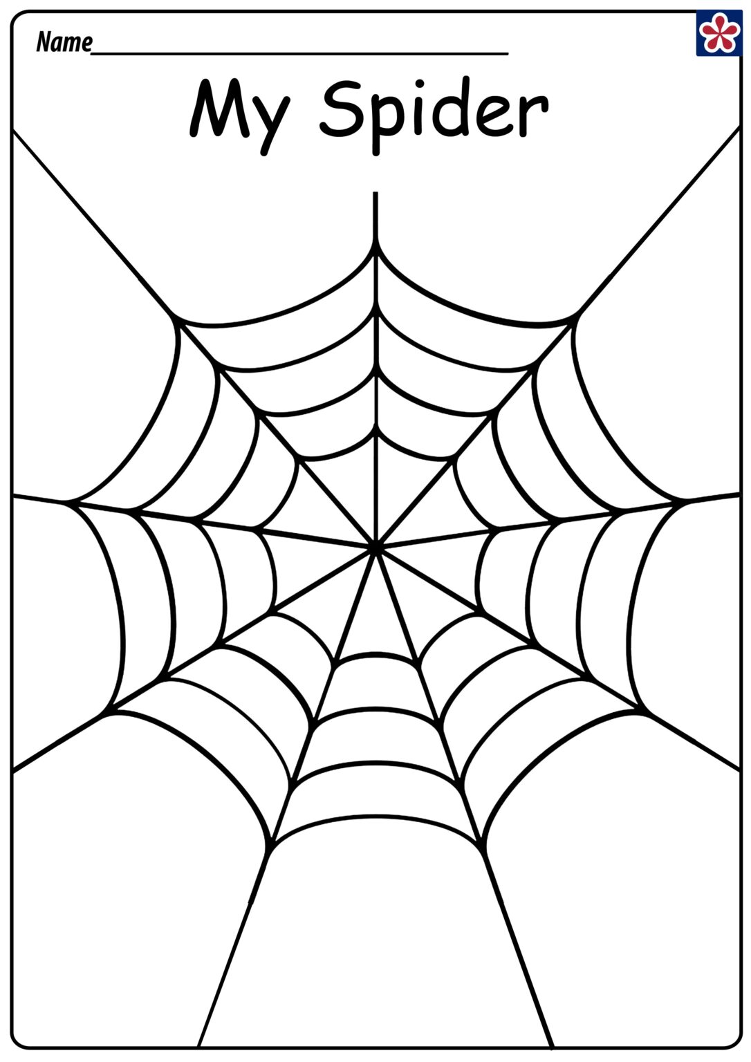 Printable Spiders For Preschoolers - Printable Preschool Worksheets