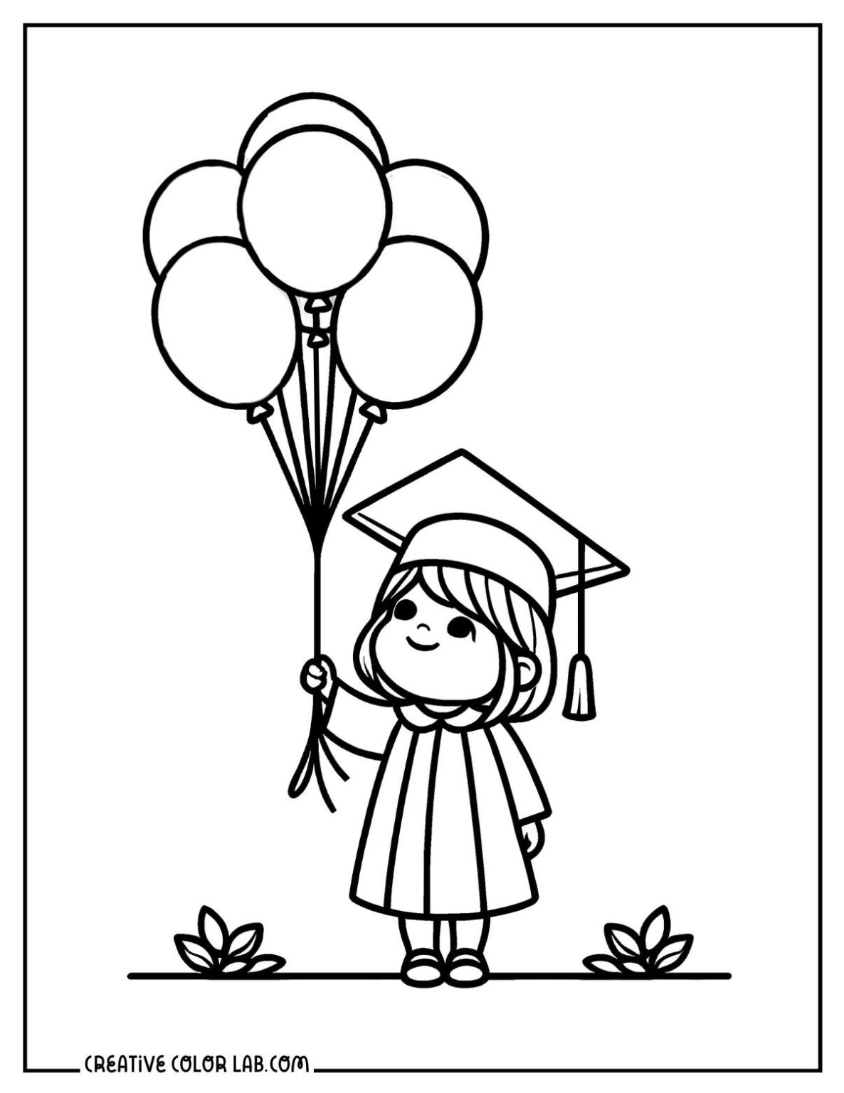 Printable Preschool Graduation Coloring Pages - Printable Preschool ...