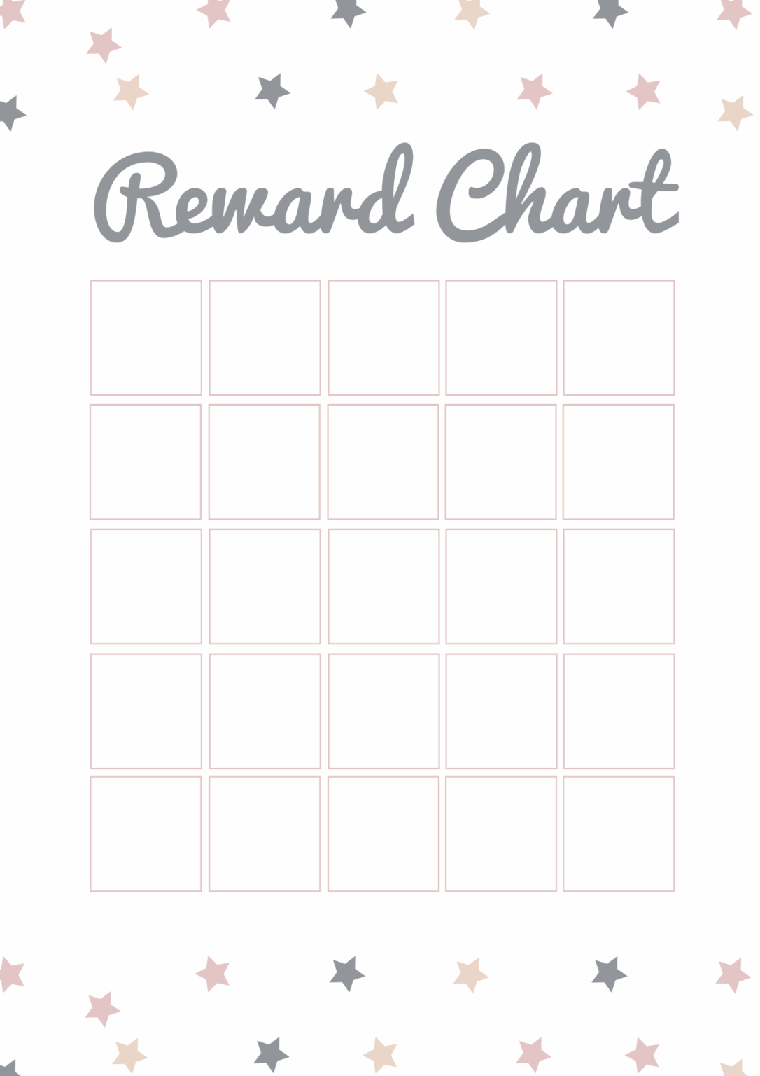 Printable Sticker Charts For Preschoolers - Printable Preschool Worksheets