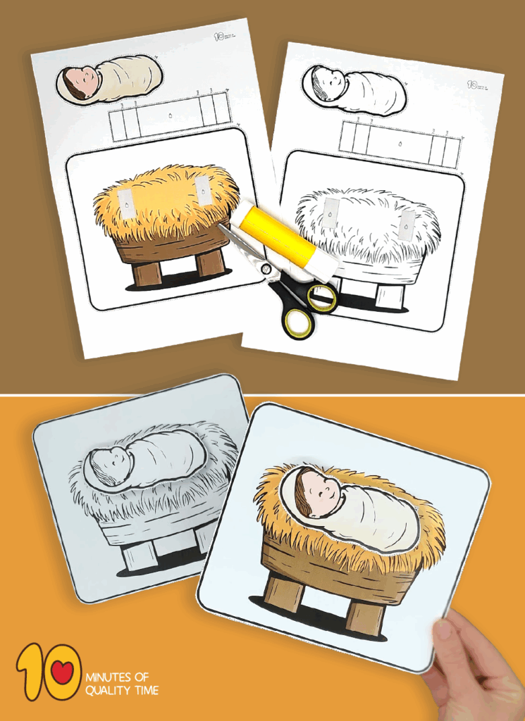 Printable Preschool Baby Jesus Craft - Printable Preschool Worksheets