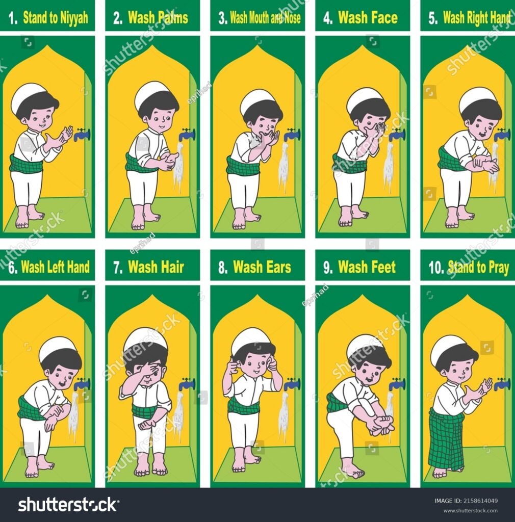 Printable Sheets Of Wudu For Preschoolers - Printable Preschool Worksheets