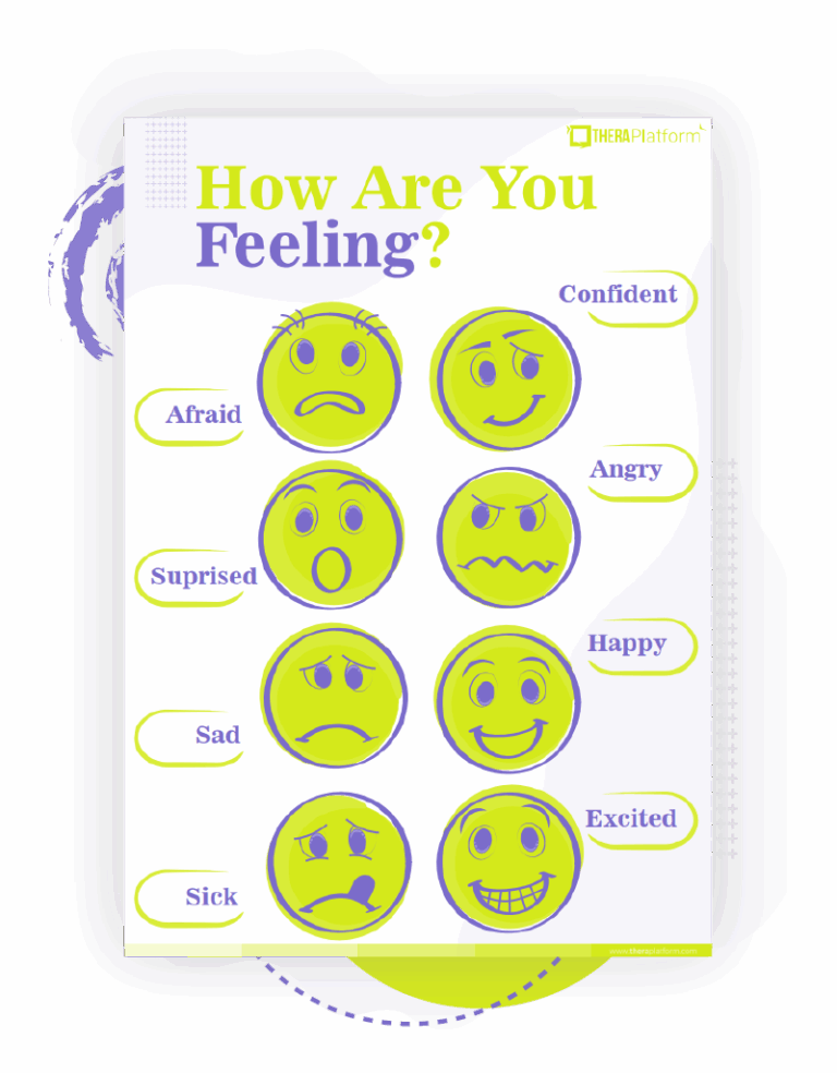 Printable Preschool Emotion Faces - Printable Preschool Worksheets