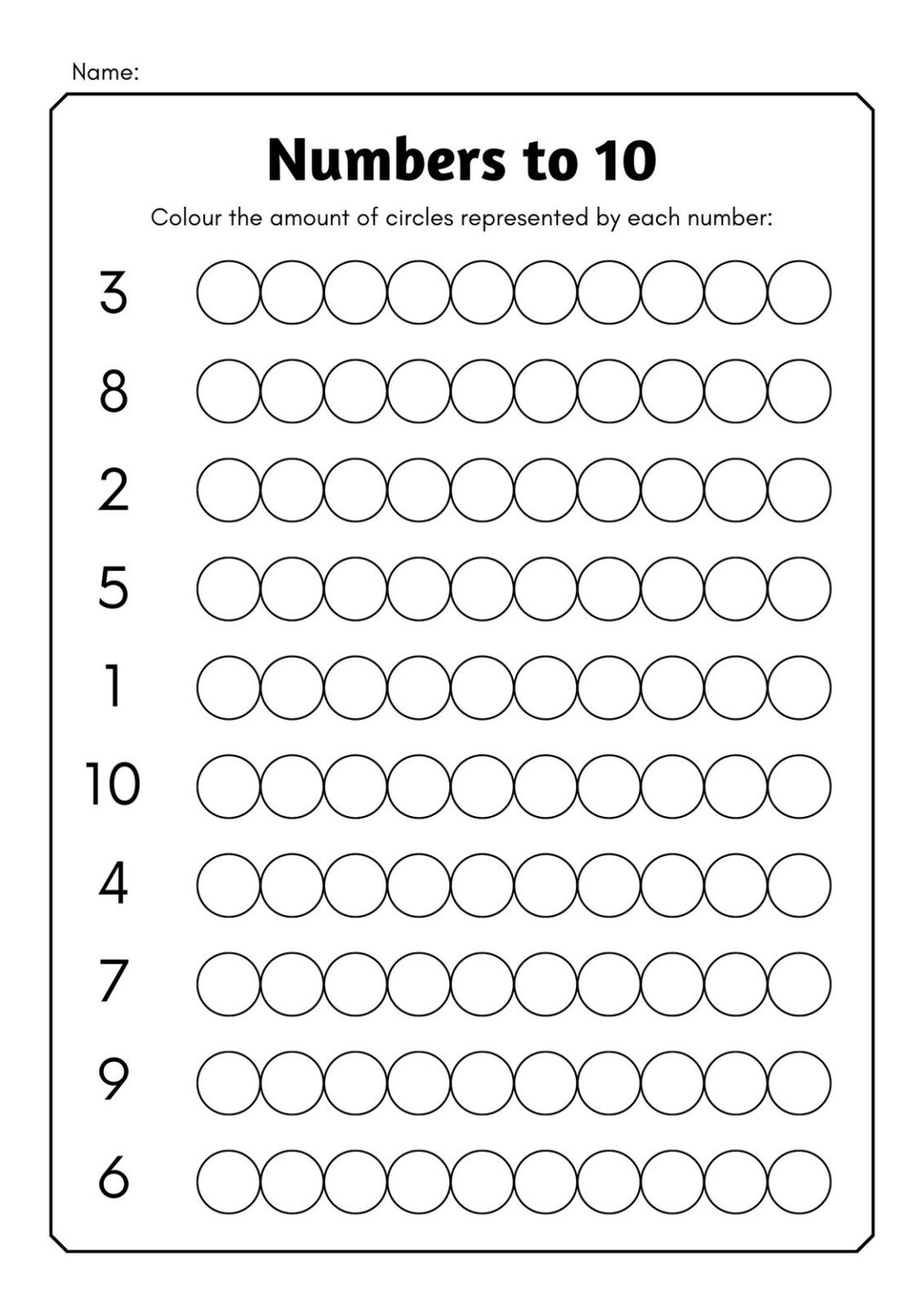 Printable Preschool Papers - Printable Preschool Worksheets