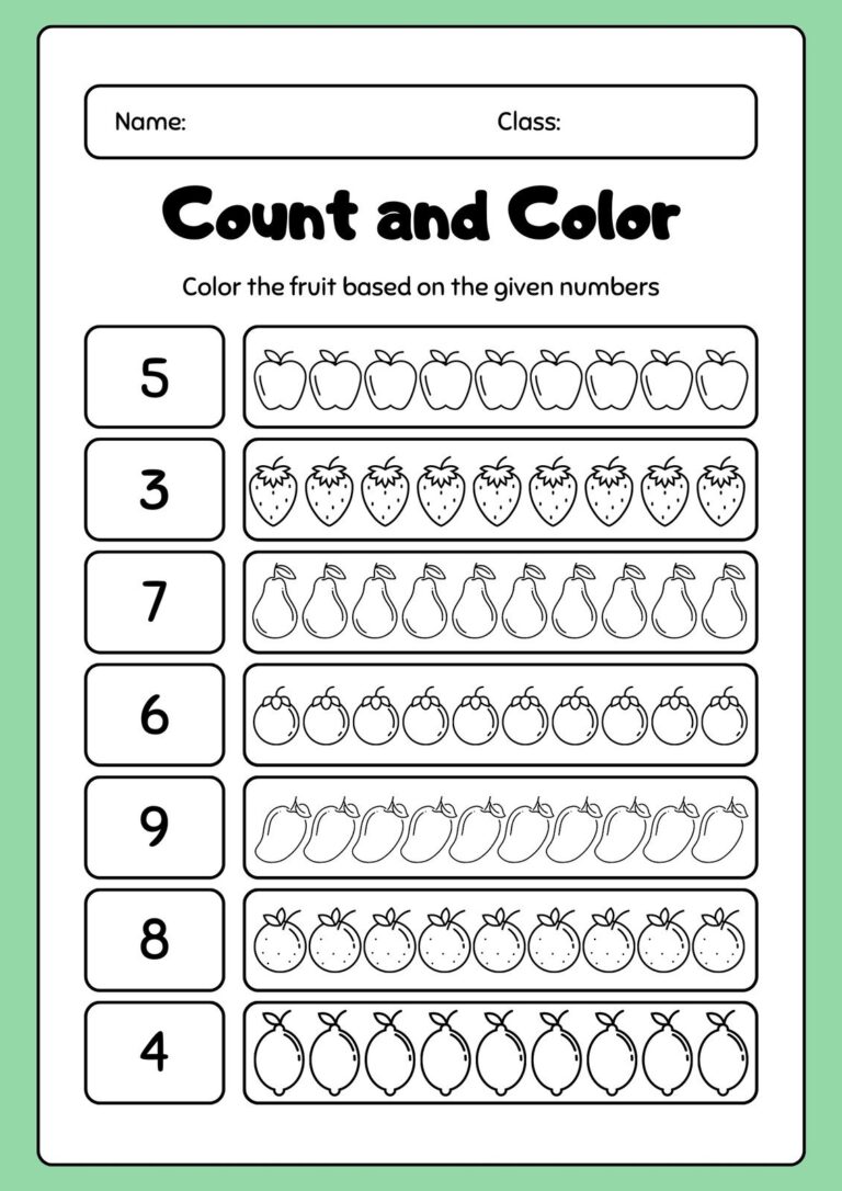 Preschool Print Out Worksheets Free Printable - Printable Preschool ...