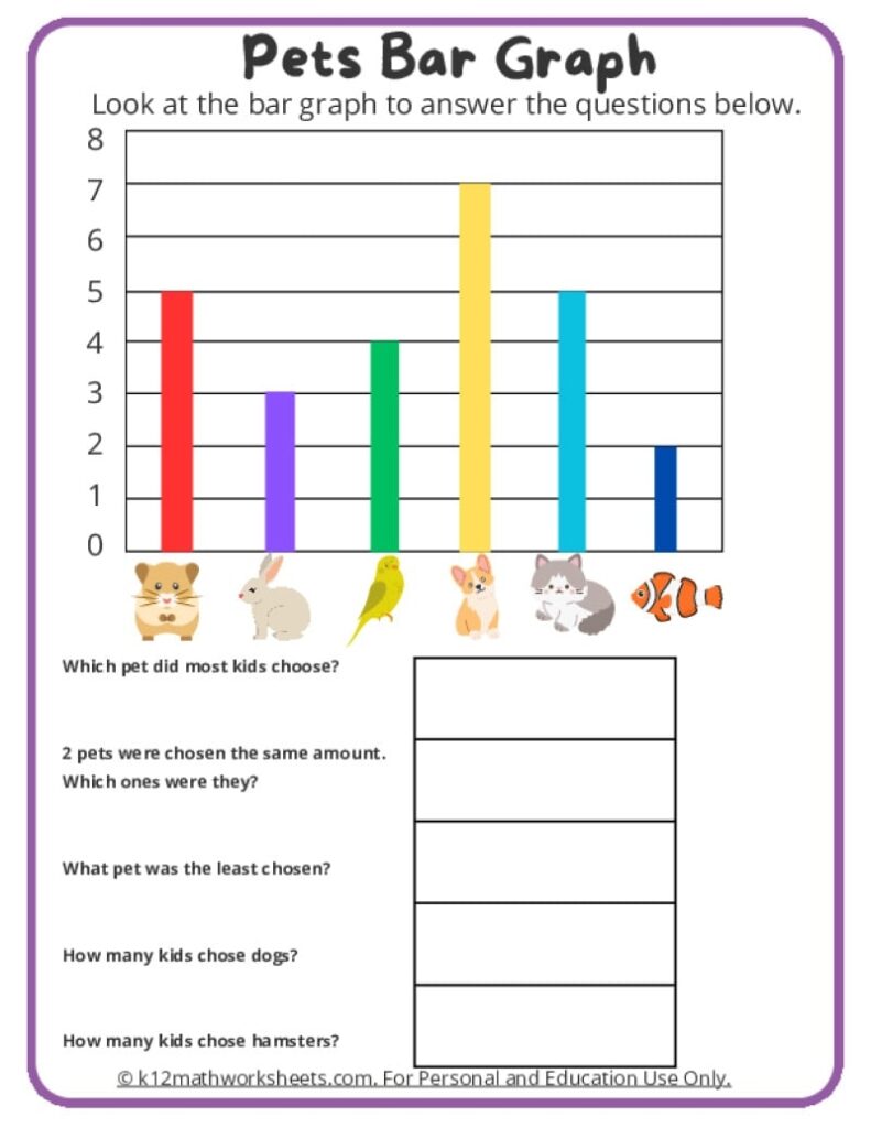 Printable Preschool Graphing - Printable Preschool Worksheets