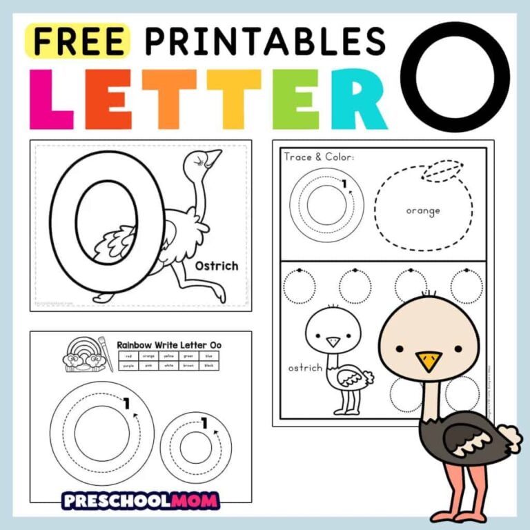 Printable Letter O Activities For Preschool - Printable Preschool ...