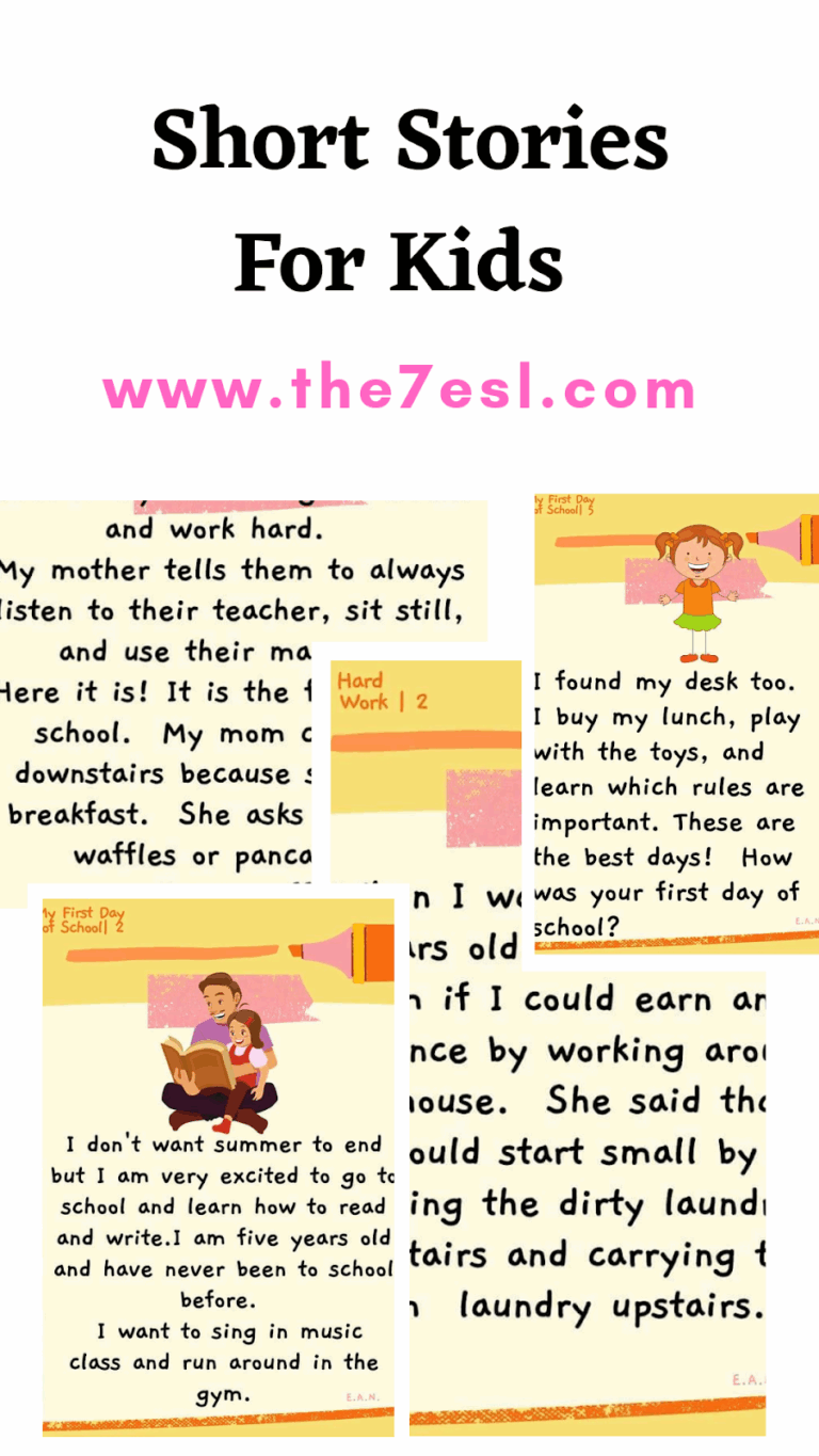 Printable Short Stories For Preschoolers - Printable Preschool Worksheets