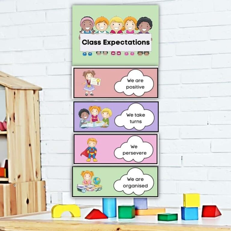 Printable Preschool Classroom Rules Pictures - Printable Preschool ...