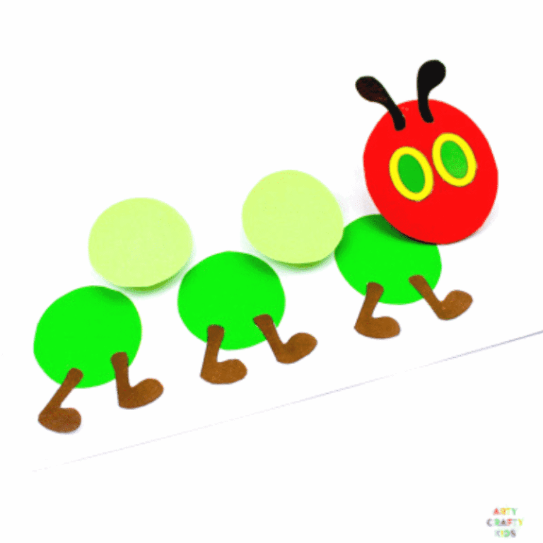 Printable Preschool Caterpillar Craft - Printable Preschool Worksheets