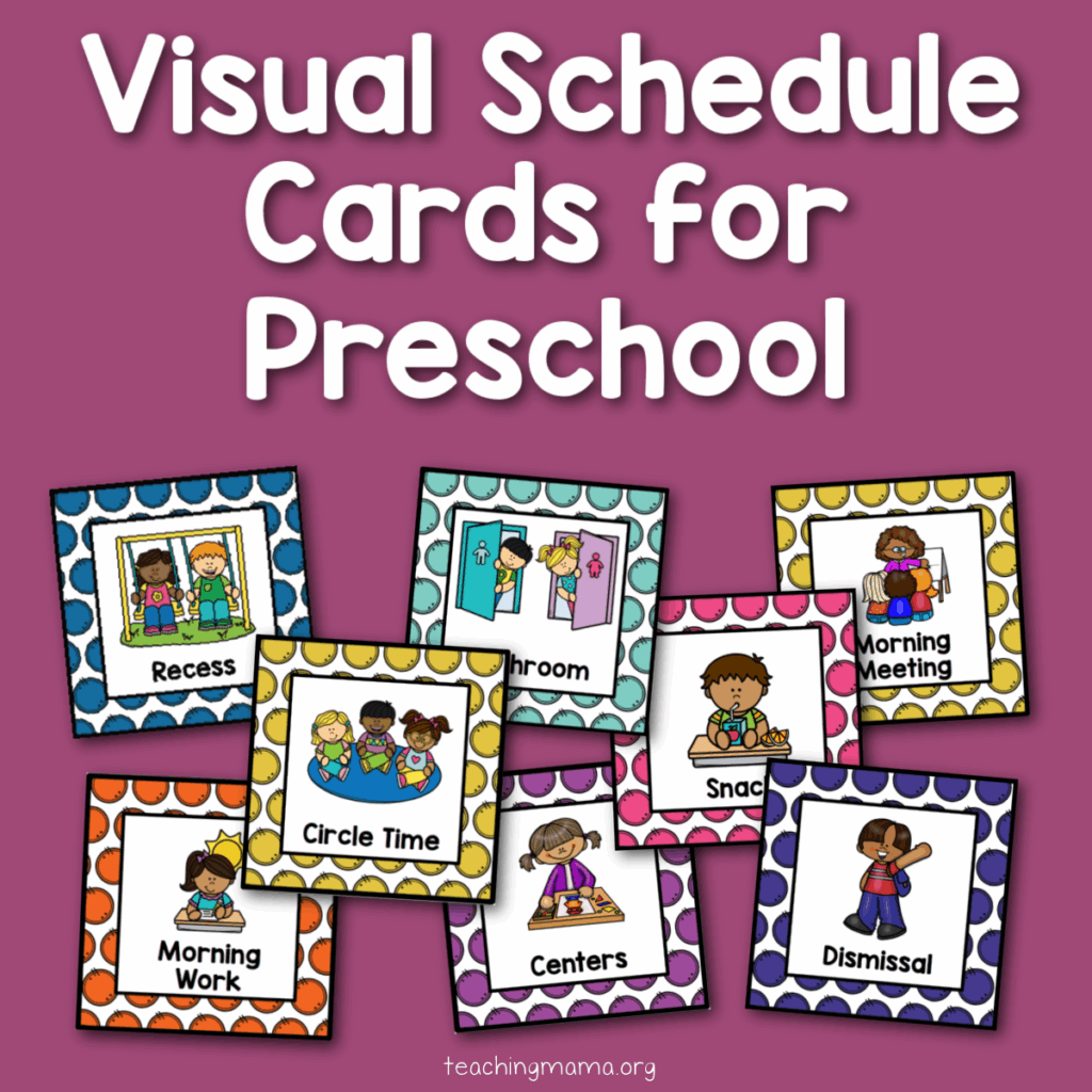 Printable Schedules For Preschool - Printable Preschool Worksheets